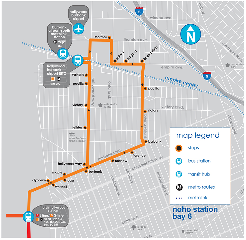 Orange Route - City of Burbank